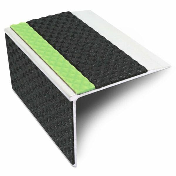 Buy Top Quality 75mm x 58mm DDA Compliant Aluminium Non-Slip Stair Nosing
